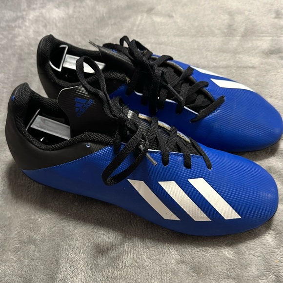 Shoes | Adidas X 194 Fxg Kids Soccer Cleats Royal Blue White Black Size ...